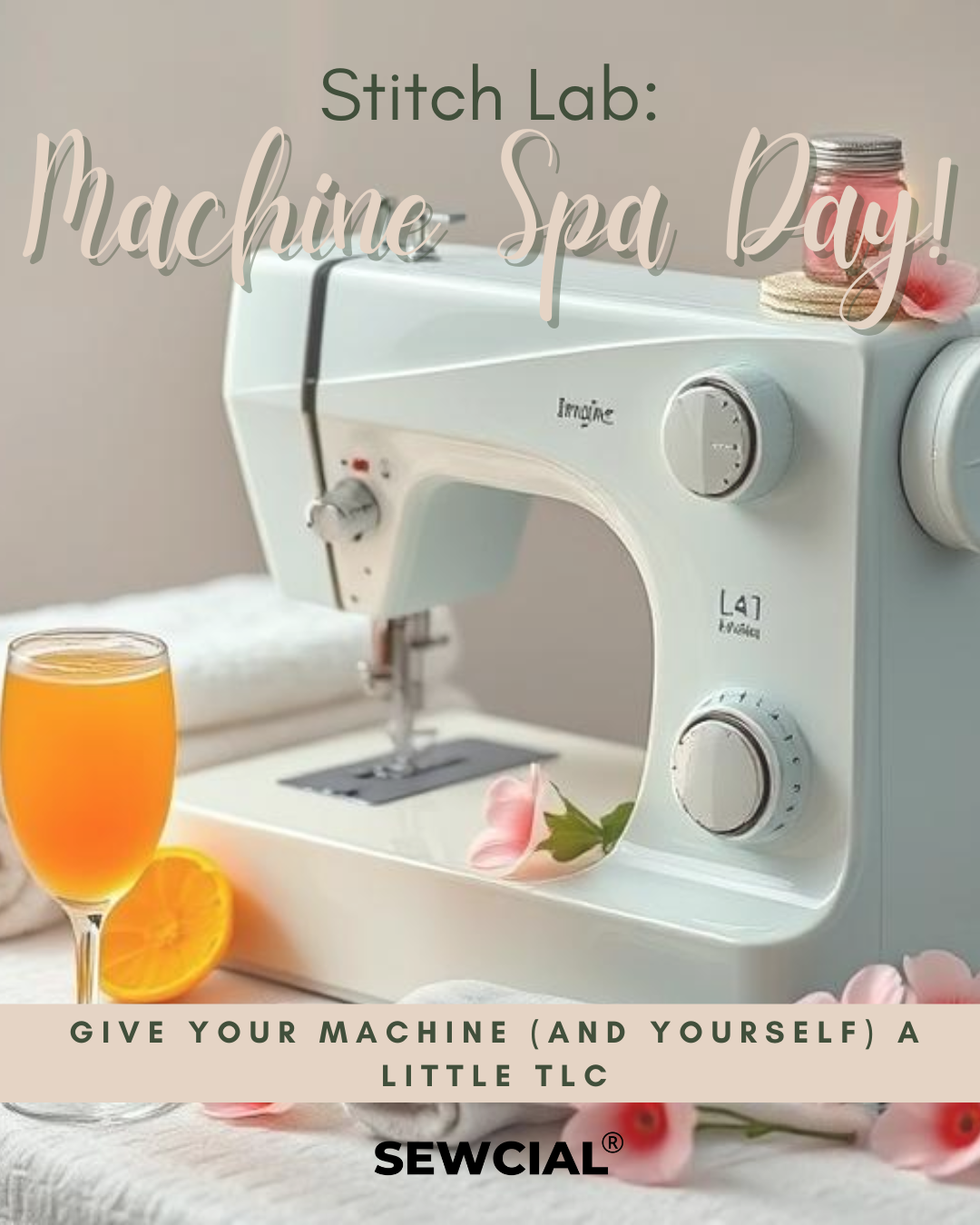 Stitch Lab: Machine Spa Day