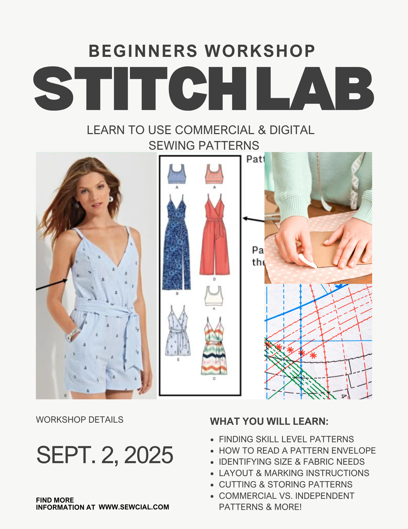 Stitch Lab: Pattern Reading - September 2, 2025