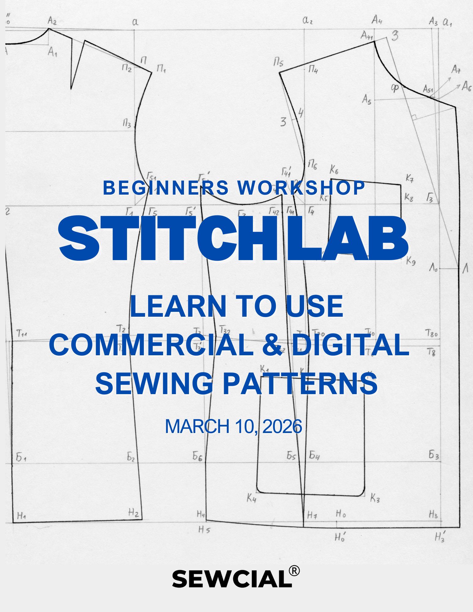 Stitch Lab: Reading Commerical and PDF Sewing Patterns - March 10, 2026