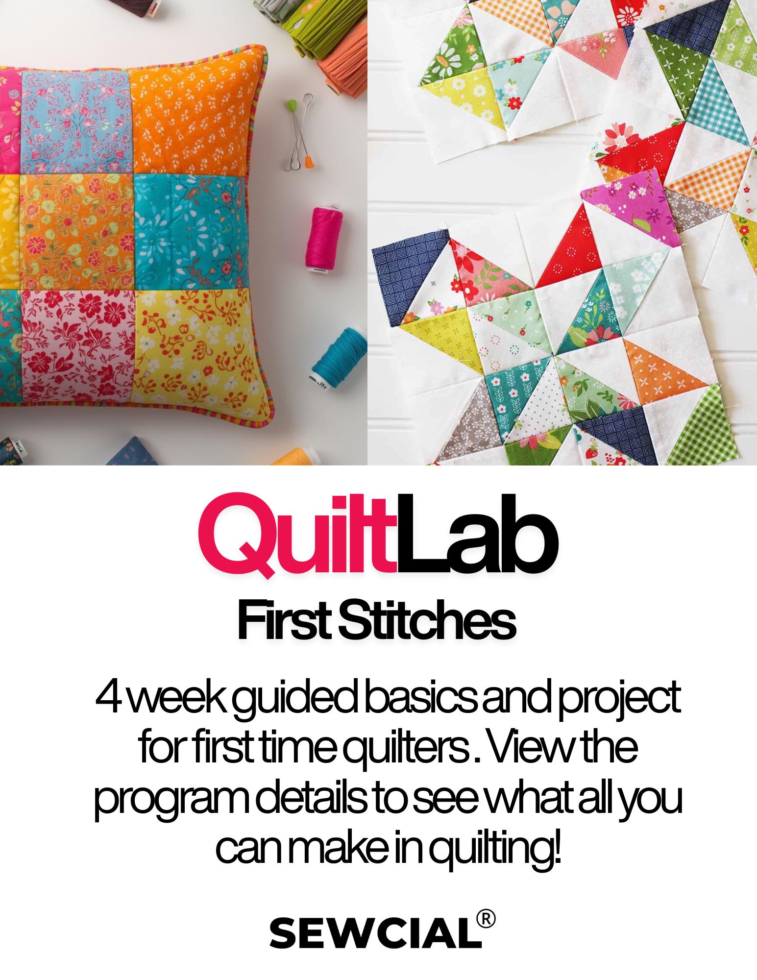 Stitch Lab - Beginner Quilter Basics