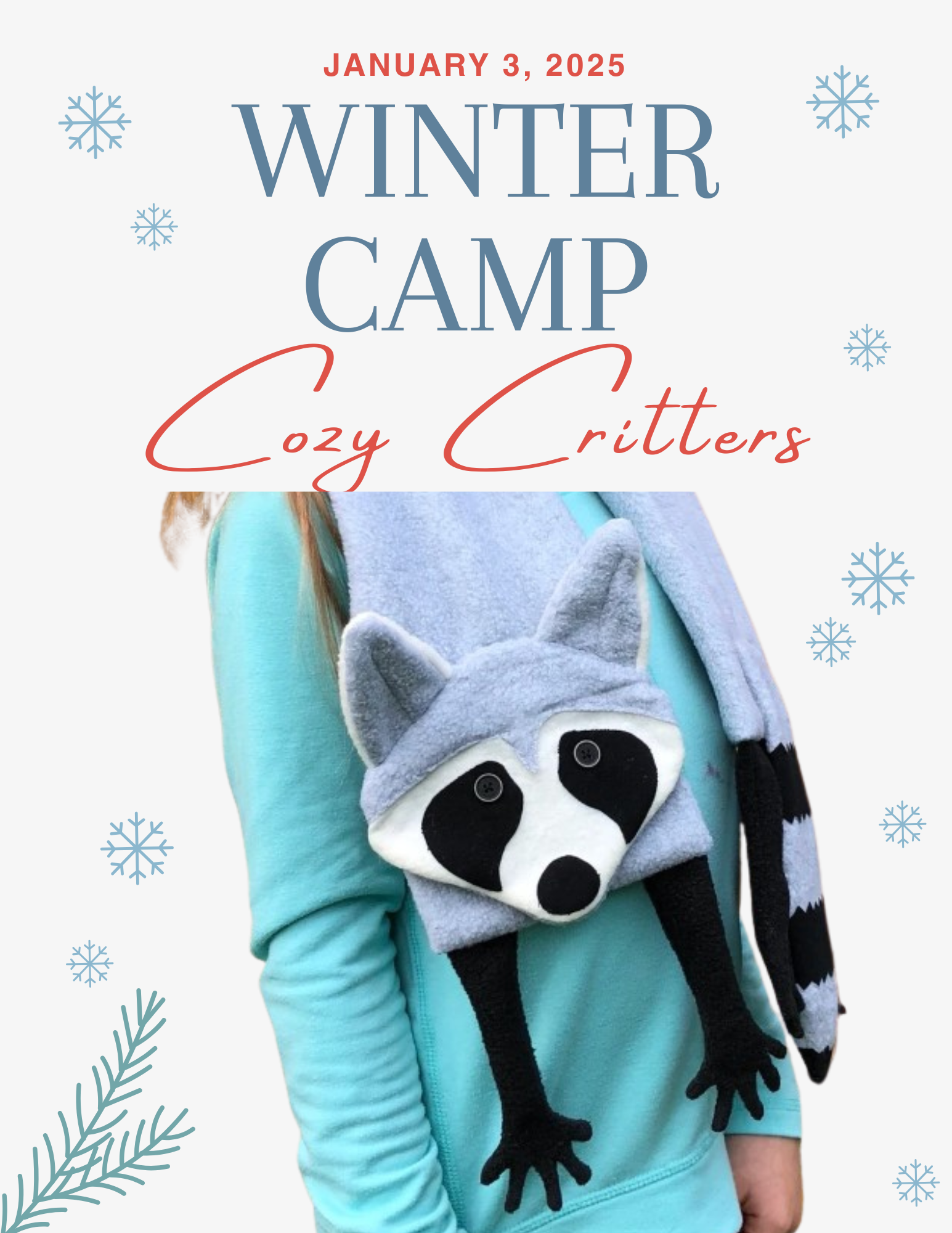 Kids Winter Camp '24 - Furry Friends and Frosty Fashion